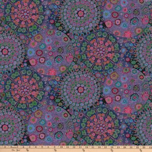 kaffe fassett collective millefiore dusty, fabric by the yard