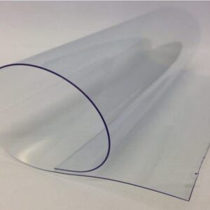 Mybecca Clear Marine Vinyl 54" -20 Gauge 20 Yards Sold by Roll