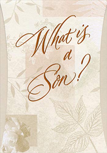 Designer Greetings What is a Son? Top Fold Birthday Card