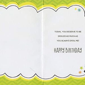 Designer Greetings Cuddly Wishes Golden Retreiver in Hat Birthday Card from The Dog