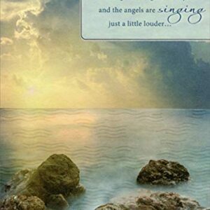 Designer Greetings Heaven is Shining Brighter: Rocks in Blue Water Religious Birthday in Heaven Card