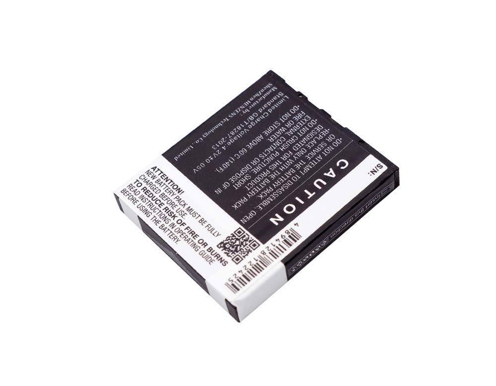 Replacement Battery for Voyager 1602G, LX34L1-G, fits Part Number 163480-0001, 8650A376 Barcode Scanner Cameron Sino CS-LMX340BL 3.7V Li-ion 850mAh/3.15Wh