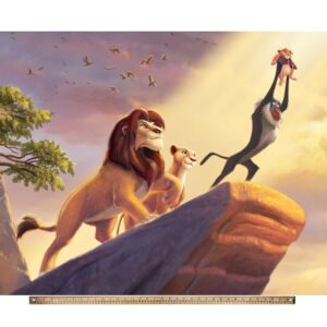 the lion king disney digital cotton print fabric panel