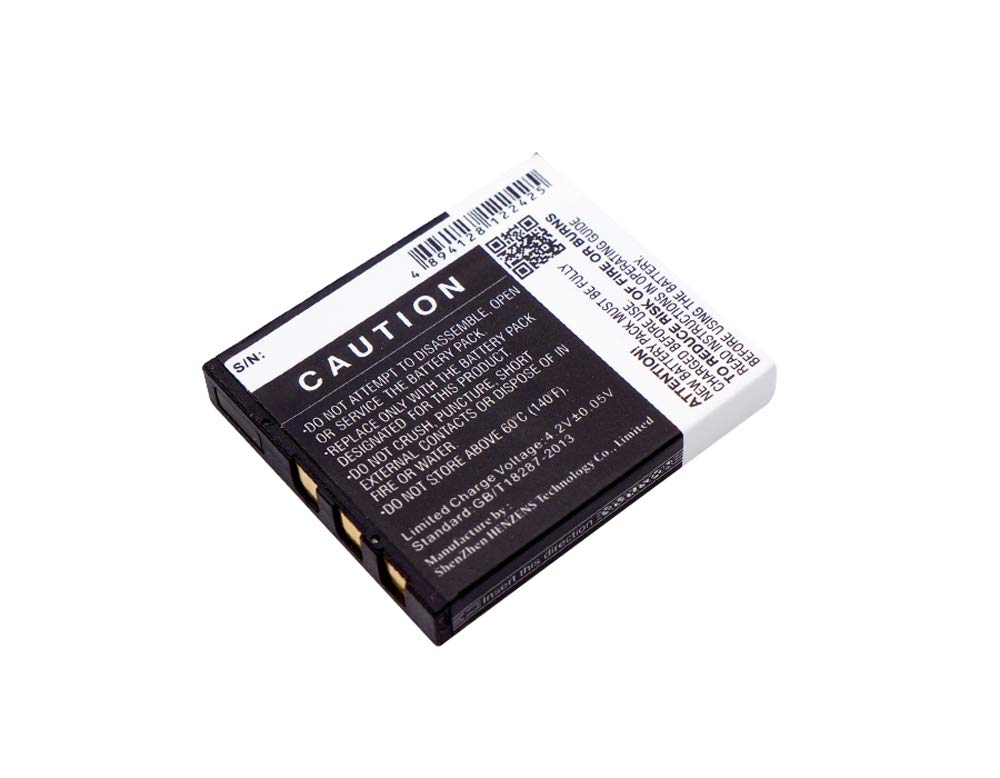 Replacement Battery for Voyager 1602G, LX34L1-G, fits Part Number 163480-0001, 8650A376 Barcode Scanner Cameron Sino CS-LMX340BL 3.7V Li-ion 850mAh/3.15Wh