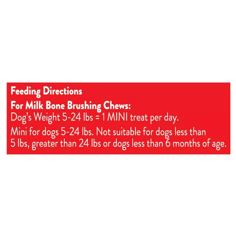 48 Mini Milk-Bone Fresh Breath Brushing Chews Daily Dental Dog Treats and Dogs Life Nation Waste Bag Bundle