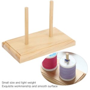 Thread Rack Holder Wooden Sewing Thread Holder Organizer Bobbin Holder Stand Embroidery Spools Storage Holder