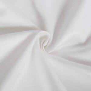 110 inches extra wide 100% long-staple egyptian cotton solid broadcloth fabric - combed cotton for sewing diy crafting - sold by the yard (white)