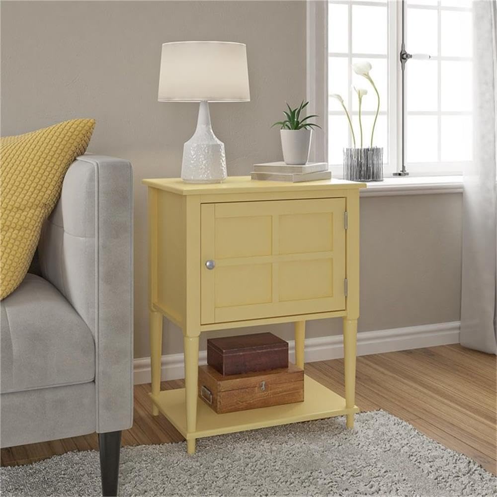 Ameriwood Home Fairmont Accent Table, Yellow