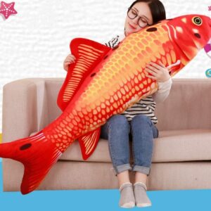 XIYUAN Giant-Simulation Fish Plush Toy/Toy Pillow/Stuffed Animal Toy, Used for Home Decoration Gifts, Toy Pillow (31.5 inches / 80 cm)