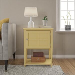 Ameriwood Home Fairmont Accent Table, Yellow