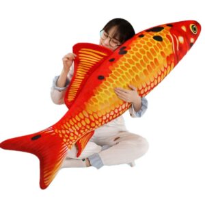 xiyuan giant-simulation fish plush toy/toy pillow/stuffed animal toy, used for home decoration gifts, toy pillow (31.5 inches / 80 cm)