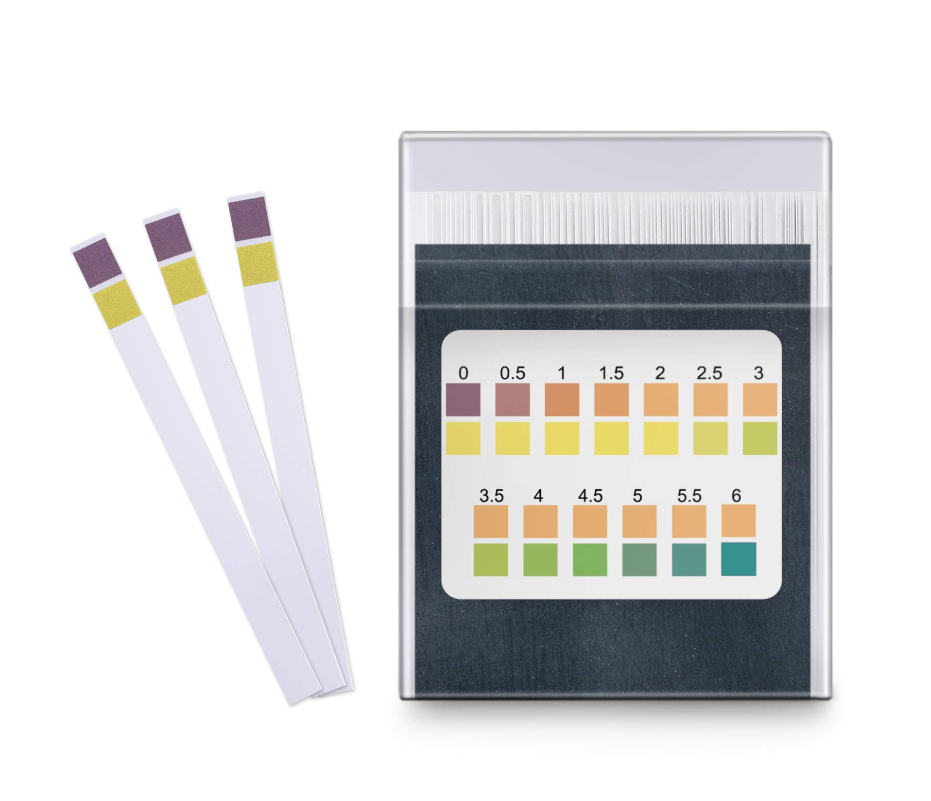 Kombucha pH Test Strips - pH Range 0-6 | 100 Test Sticks | Instant Read | Food Service, Brewing and Fermentation Test Strips