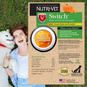 Nutri-Vet Switch™ | Food Transition Supplement | For Dogs and Cats