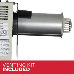 Ashley Hearth DVAG11N 11,000 BTU Direct Vent Natural Gas Heater, Cream