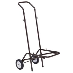 OEF Furnishings Heavy Duty Stack and Banquet Chair Dolly with Oversized Rubber Wheels, Easy Transport and Storage Solution