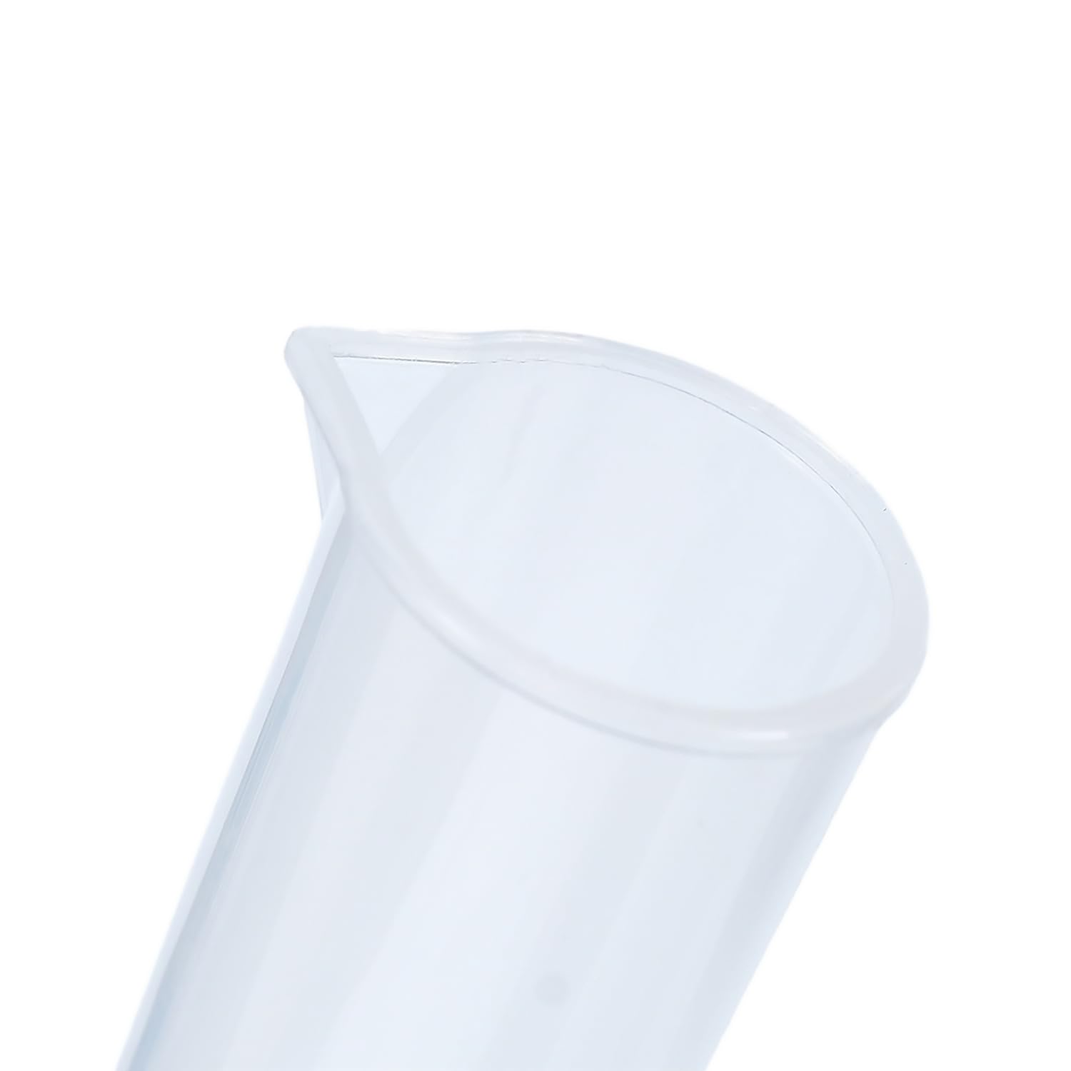 250ml Plastic Measuring Graduated Cylinder, Polypropylene Plastic, 2-Sided Marking, Ideal for Science, School and Home Lab, HUAOU, Pack of 1