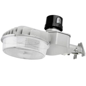 konlite - 90w dusk to dawn led outdoor light, outdoor commercial roadway, barn, yard lights & more, high-output, energy-efficient dusk till dawn led outdoor lights, 11500lm, 5000k daylight, ul