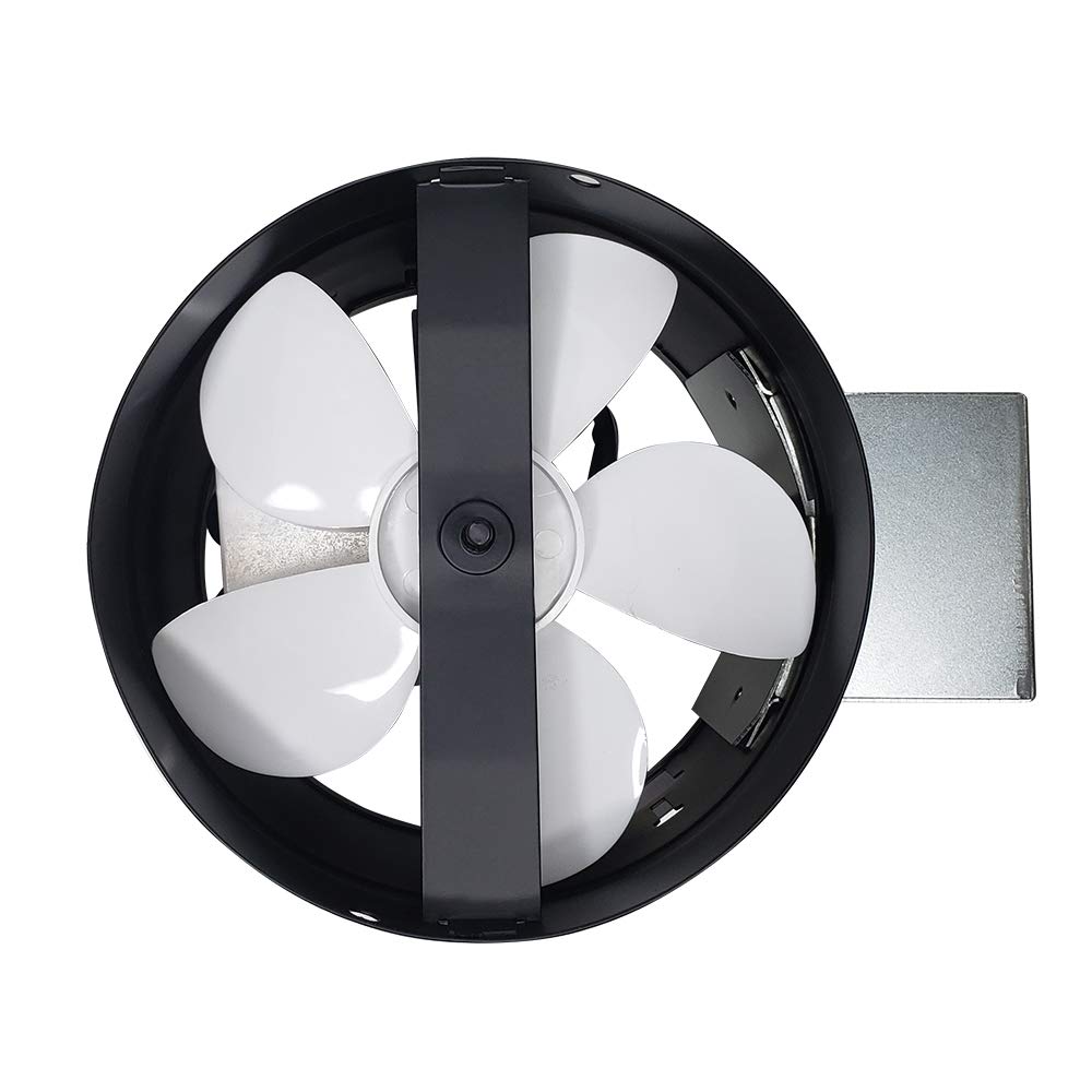 BV Ventilation Exhaust Fan for Home 90 CFM - Wall Fan 4.0 Sones Quiet & Efficient Room-to-Room Airflow, up to 85 sq ft | 6" Diameter | Customizable Vent Fan - Removes Heat, Odors, Smoke & Humidity