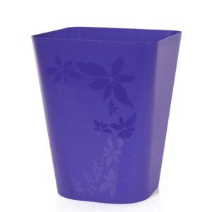 Mintra Home Trash Bins (Purple, 12 Liter (3 Gallon) - 2 Pack)