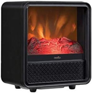 duraflame® portable electric fireplace personal cube space heater