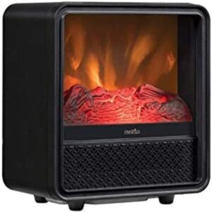 duraflame® Portable Electric Fireplace Personal Cube Space Heater