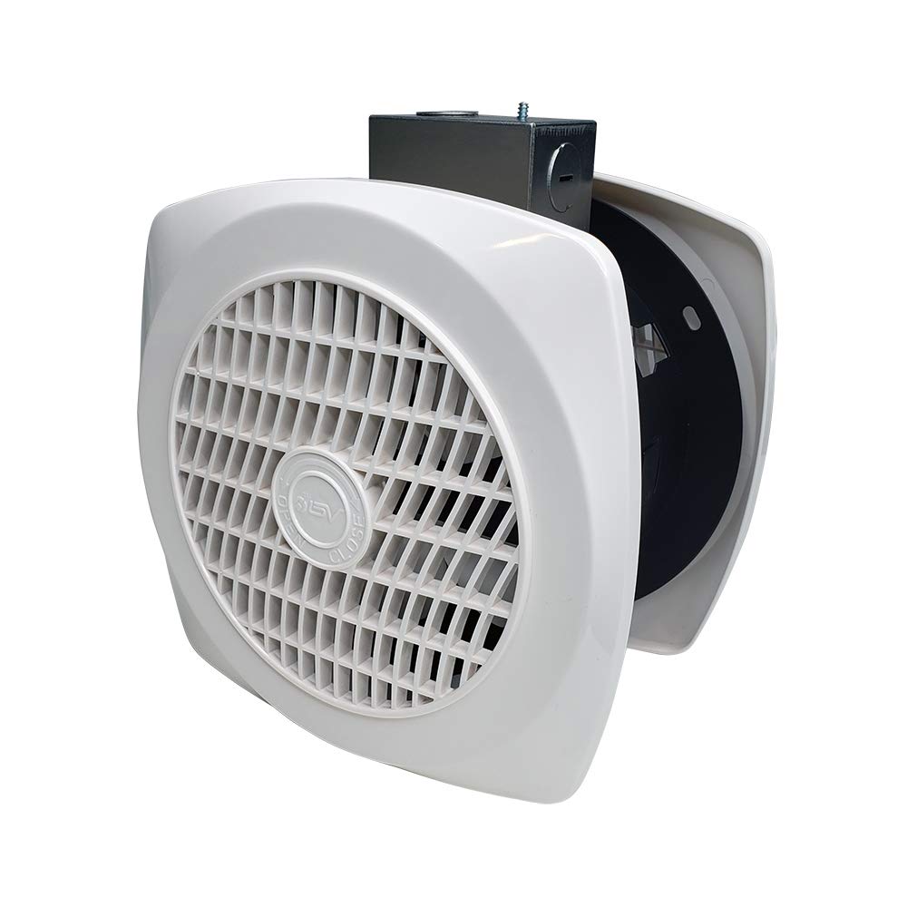 BV Ventilation Exhaust Fan for Home 90 CFM - Wall Fan 4.0 Sones Quiet & Efficient Room-to-Room Airflow, up to 85 sq ft | 6" Diameter | Customizable Vent Fan - Removes Heat, Odors, Smoke & Humidity