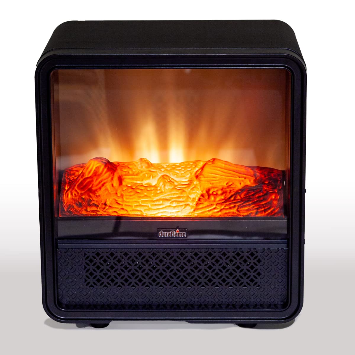 duraflame® Portable Electric Fireplace Personal Cube Space Heater