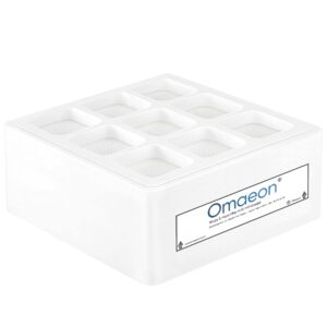 omaeon branded grade h12/h13 true hepa replacement filter compatible with iqair hyperhepa healthpro series