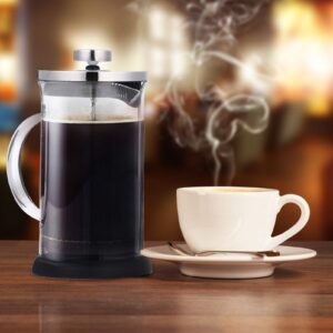 Hemoton 1pc manual espresso machine espresso shots portable espresso machine metal strainer portable tea kettle teapot Coffee Pot plastic Stainless steel travel Strong coffee