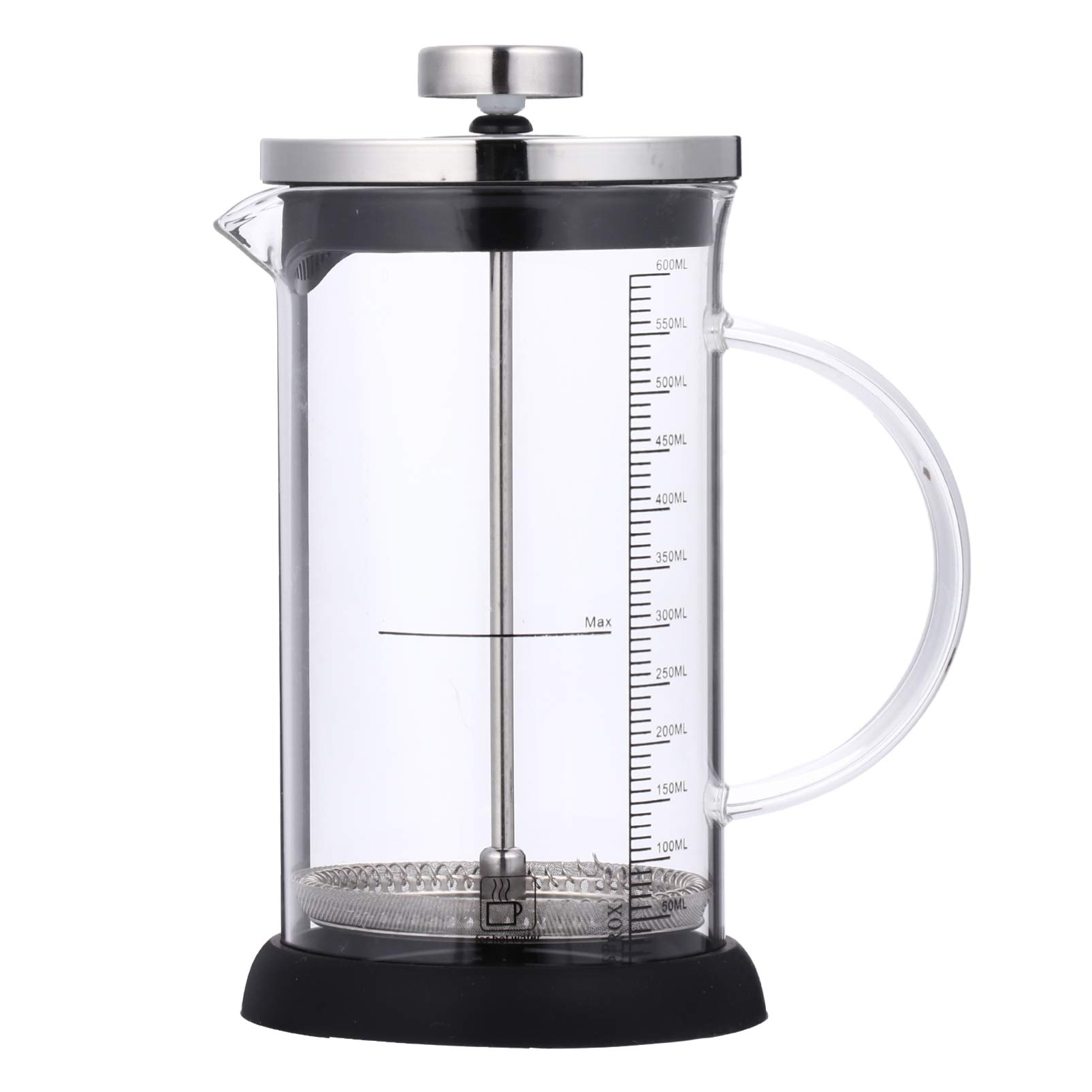 Hemoton 1pc manual espresso machine espresso shots portable espresso machine metal strainer portable tea kettle teapot Coffee Pot plastic Stainless steel travel Strong coffee