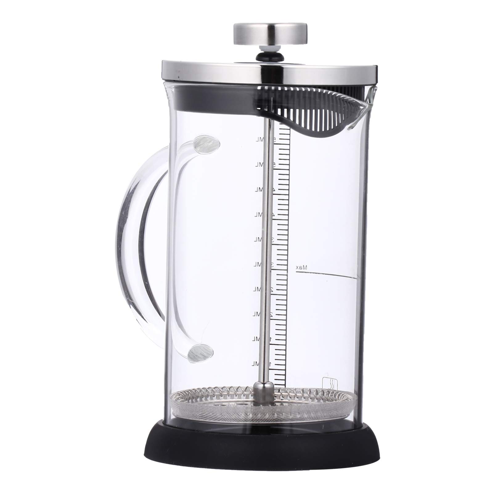 Hemoton 1pc manual espresso machine espresso shots portable espresso machine metal strainer portable tea kettle teapot Coffee Pot plastic Stainless steel travel Strong coffee