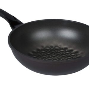 3D Marble Non-Stick, Non-Scratch Coating Wok Pan. (Made in Korea). (32cm)