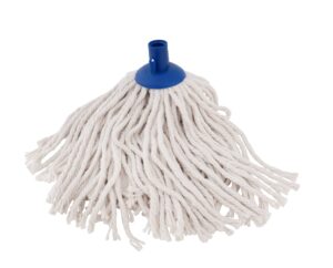 superio string mop replacement, cotton mop head, refill for cotton string mop for hardwood floor cleaning self wringing mop for home, kitchen, bath heavy duty mop commercial/industrial, 10” strings