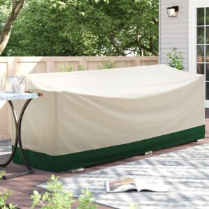 umbrauto outdoor couch cover patio furniture covers waterproof outdoor sofa covers heavy duty fade resistant patio sofa cover (60" lx35 wx32 h)