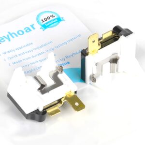 reyhoar 2 pcs 6750c-0005p refrigerator overload protector replacement part, compatible with kemoe & lg refrigerators - replaces ap4439459, 1357963, ah3529540, ea3529540, ps3529540