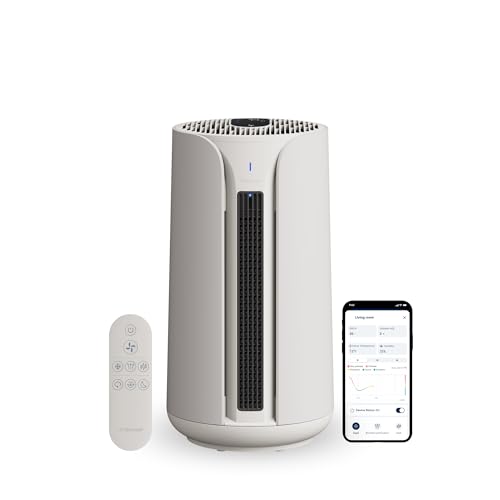 BLUEAIR ComfortPure Most Powerful 3-in-1 Air Purifier: Cooling, Heating, Purifying –HEPASilent Cleaner for Home, Pets, Allergies, Dust, Smoke, Odor – Covers 840 sqft in 60 Minutes – All season comfort