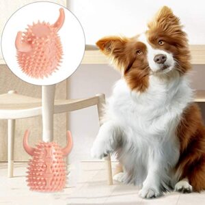 balacoo pet Teething Toys Tough Dog Toys Teething Toys for Puppies Dog Toothbrush Stick Toy Pet Chewing Toy Dog Dental Clean Toy Puppy pet Toothbrush Pet Molar Toy Tool TPR Christmas