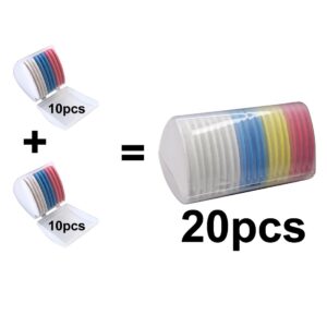 otylzto 20PCS Professional Tailors Chalk for Fabric Makers,Triangle Tailor's Chalk