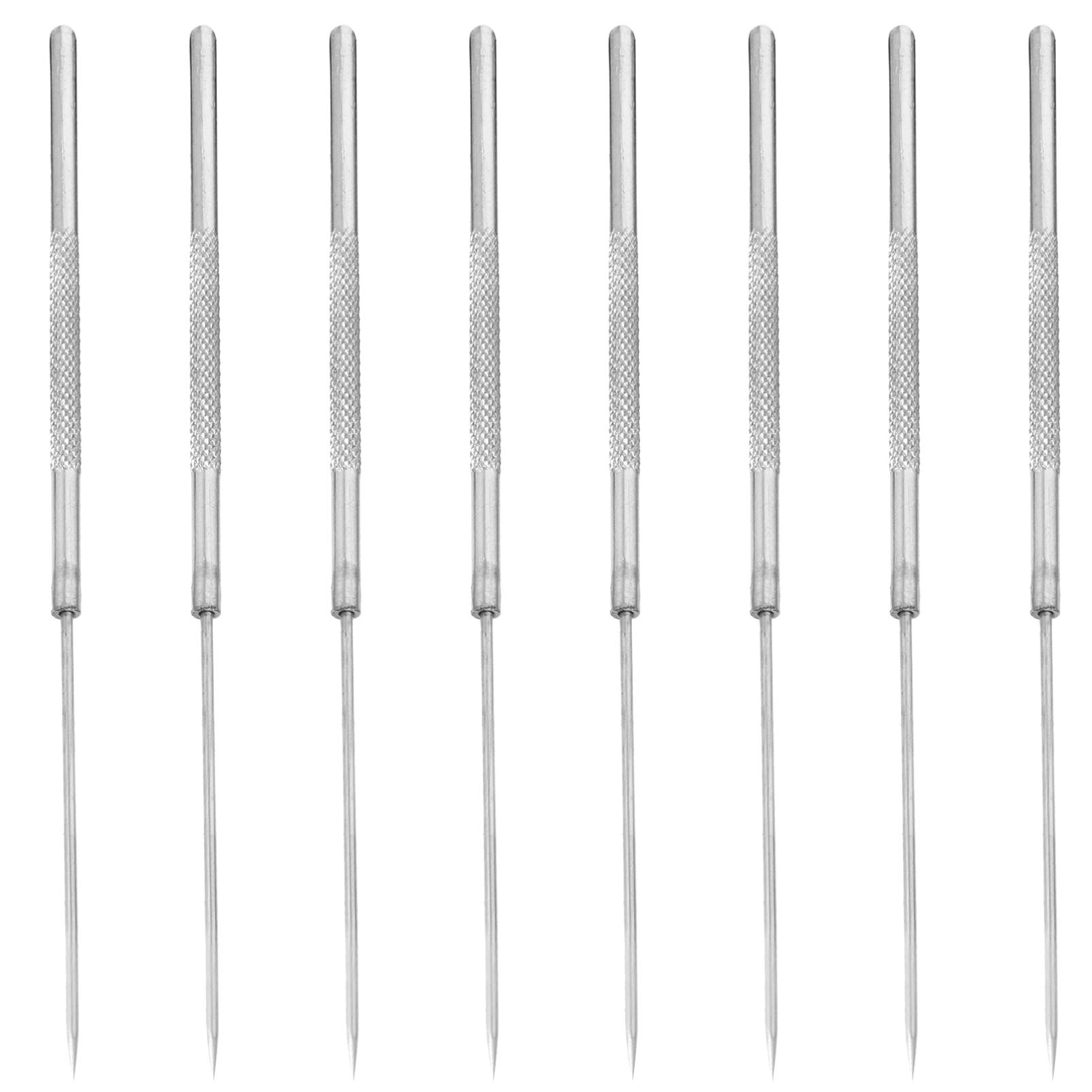 Baluue 8pcs Dissection Needle Stainless Steel Single End Probe Lab Bio Experiment Dissection Tools for Medical Students and Veterinary