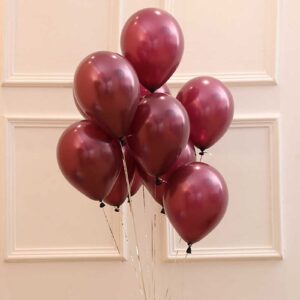 Fall Balloons/Fall Birthday Party Decorations Fall Bridal Shower Decorations/Maroon Orange Thanksgiving Decorations/Fall Weddings/20pcs Balloons Burgundy Orange Yellow Gold