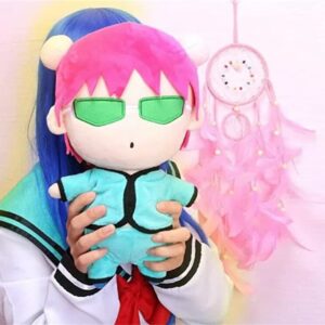 Shopular Saiki K Plushie Toy Figure Cosplay Cute Giant Kawaii Plush Doll Stuffed Cushion Toys Pillow Gift 12"