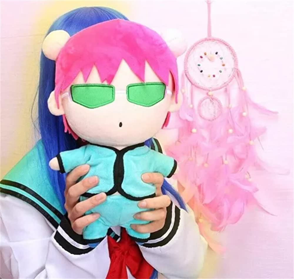 Shopular Saiki K Plushie Toy Figure Cosplay Cute Giant Kawaii Plush Doll Stuffed Cushion Toys Pillow Gift 12"