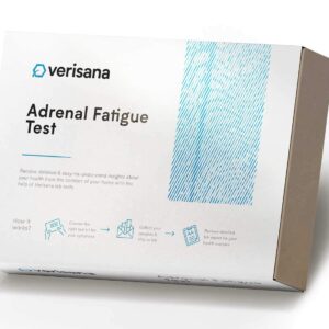 Adrenal Fatigue Test – Saliva Test Kit for Diurnal Cortisol Levels and DHEA – Measure 4 Salivary Cortisol Levels and 1 DHEA Level to Determine Cause of Anxiety, Depression, etc. - Verisana