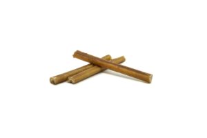 ultra chewy 6-inch odor free bully stick 25 pack: best bully sticks for small to large dogs - top choice treats sticks for a healthy chew - fully digestible - rawhide free