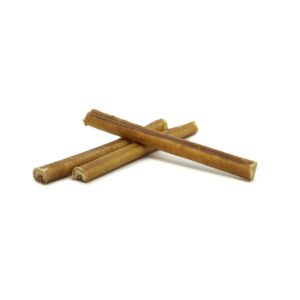 Ultra Chewy 6-Inch Odor Free Bully Stick 25 Pack: Best Bully Sticks for Small to Large Dogs - Top Choice Treats Sticks for a Healthy Chew - Fully Digestible - Rawhide Free