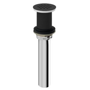 vigo 1.75 in. vessel bathroom sink drain in matte black - vg07001mb