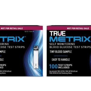 TRUE Metrix® AIR Starter Kit Plus TRUE METRIX® Blood Glucose Test Strips NFRS 100ct - 2 Pack (200 Test Strips)