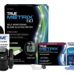 TRUE METRIX® GO Starter Kit with TRUE METRIX® Test Strips and TRUEplus® Lancet Bundle