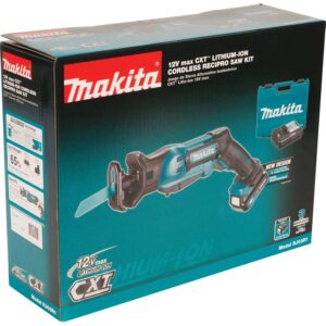 Makita RJ03R1 12V Max CXT Lithium-Ion Cordless Recipro Saw Kit (Renewed)