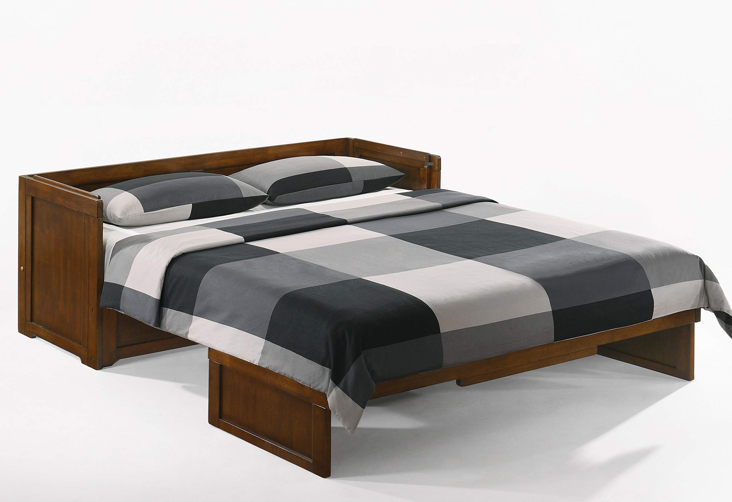 Night & Day Murphy Cube Cabinet Bed PRE-Assembled by SDS Cabinet Beds with 6" Memory Foam Mattress